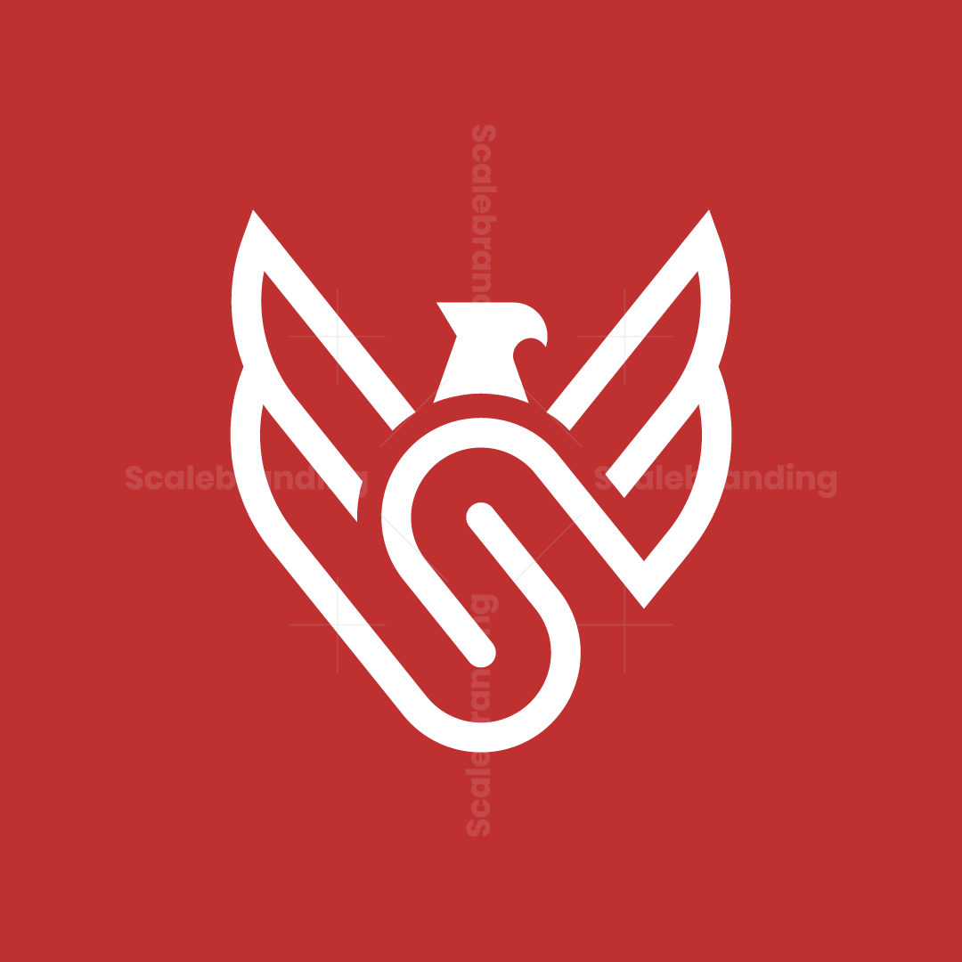 Letter S Eagle Logo With A Modern Look | Scalebranding