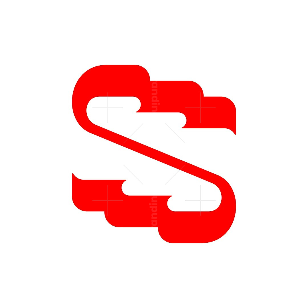 Letter S Flag Logo | Scalebranding