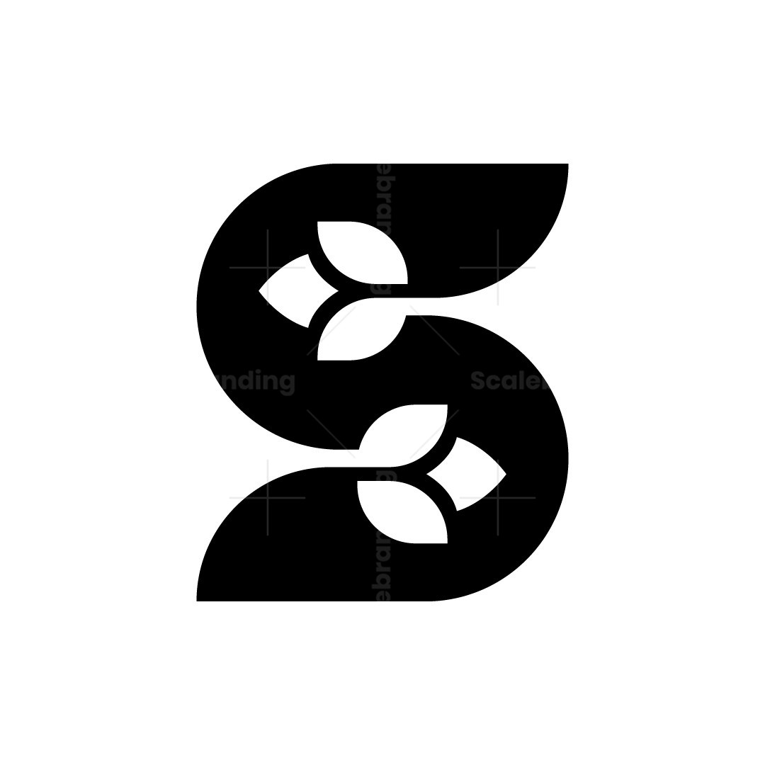 Letter S Flower Logo | Scalebranding