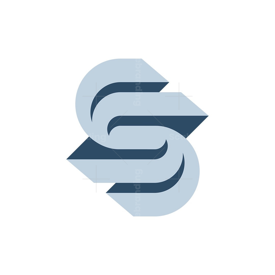 Letter S Isometric Logo | Scalebranding