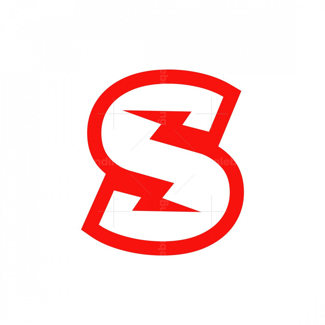 Letter S Lightning Logo | Scalebranding