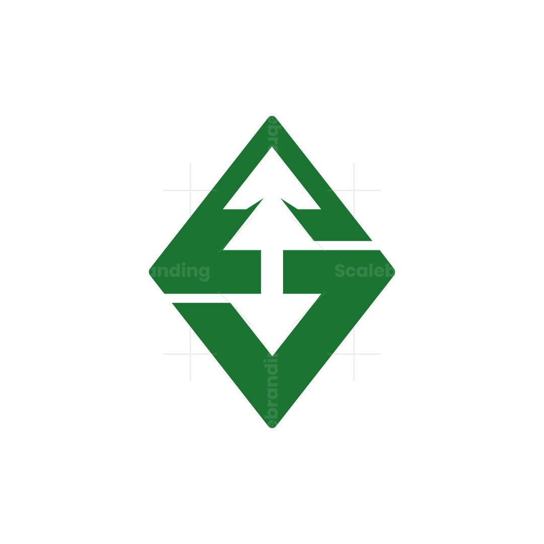 Letter S Pine Tree Logo | Scalebranding