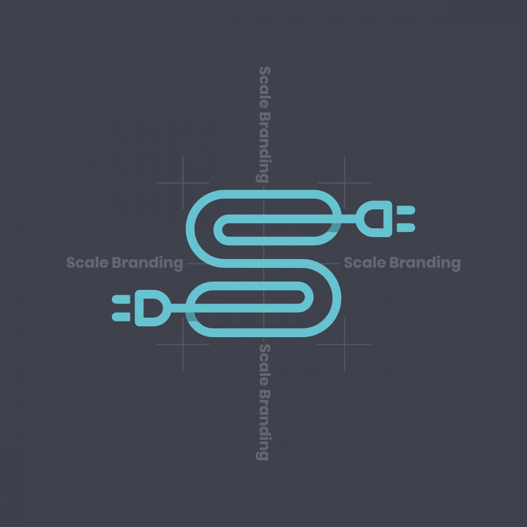 Letter S Plug Logo | Scalebranding