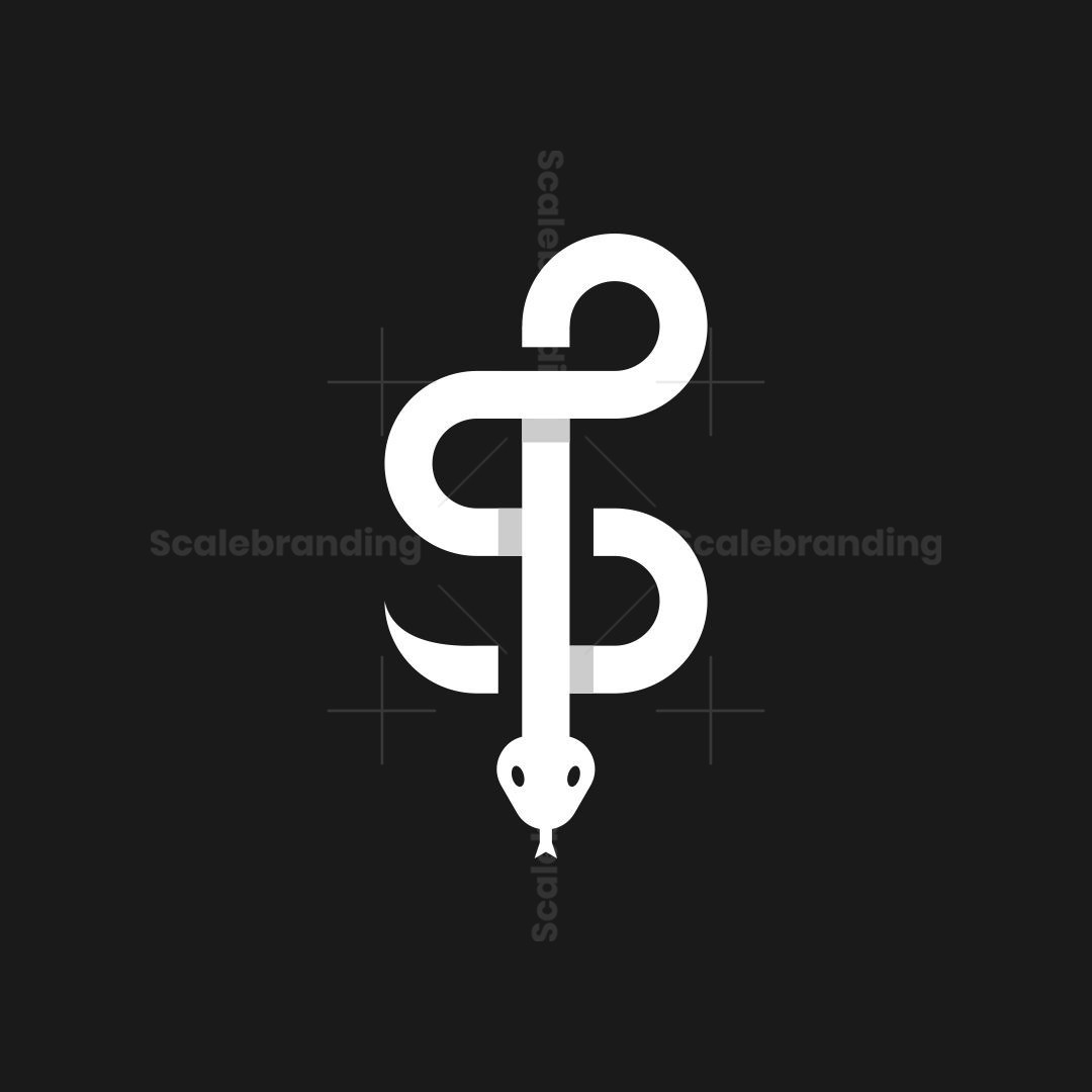 Letter S Snake Monogram Logo | Scalebranding
