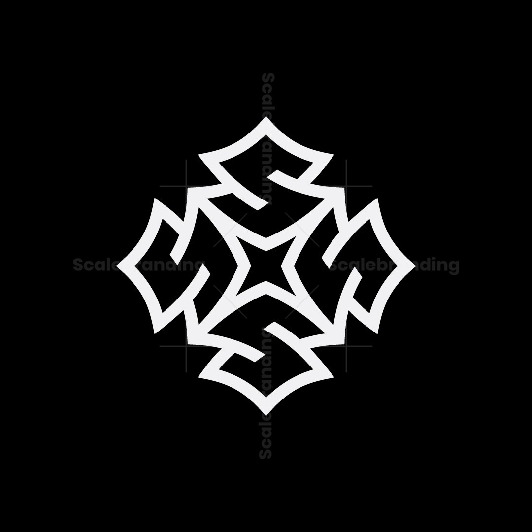 Letter S Star Cube Logo | Scalebranding