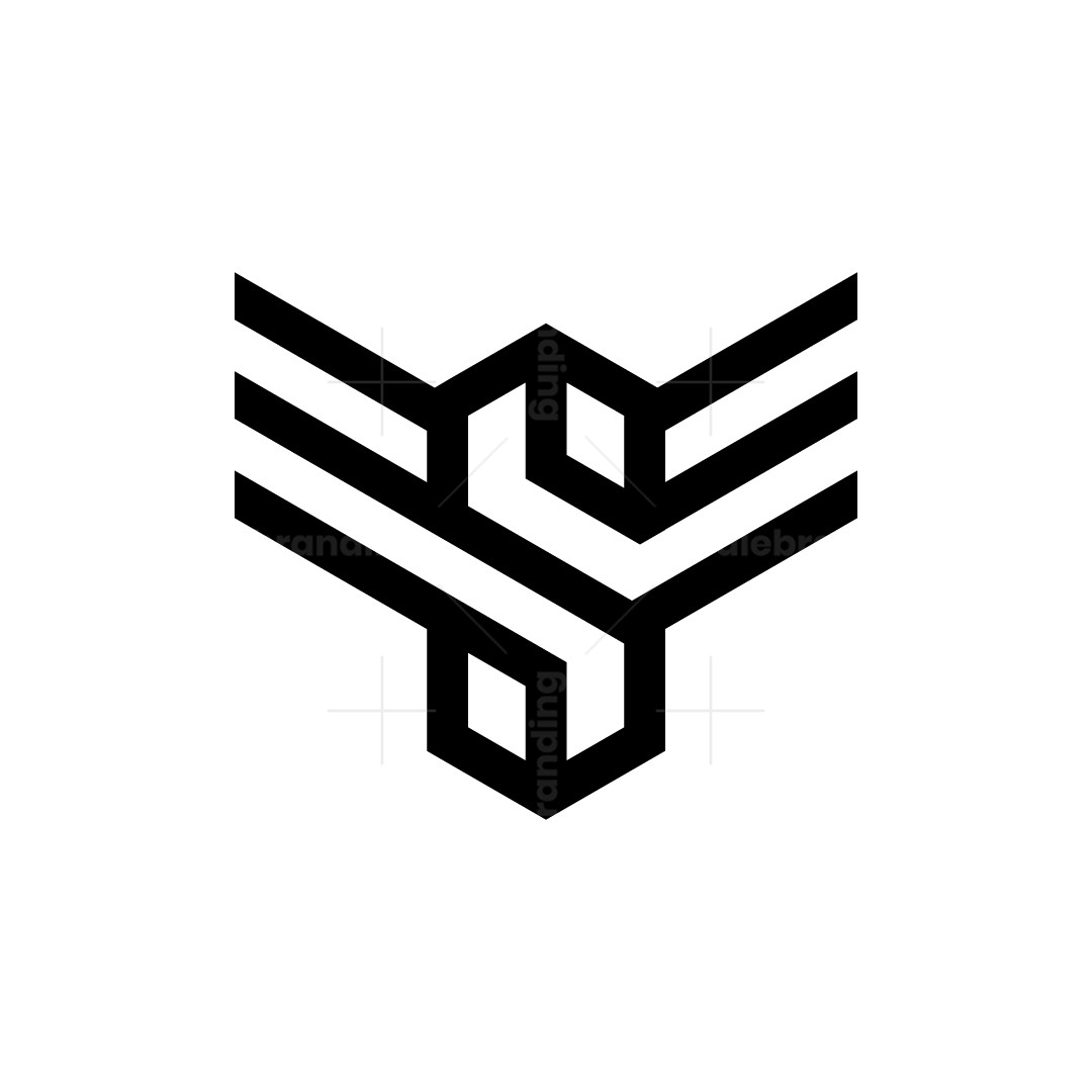 Letter S Wings Logo | Scalebranding