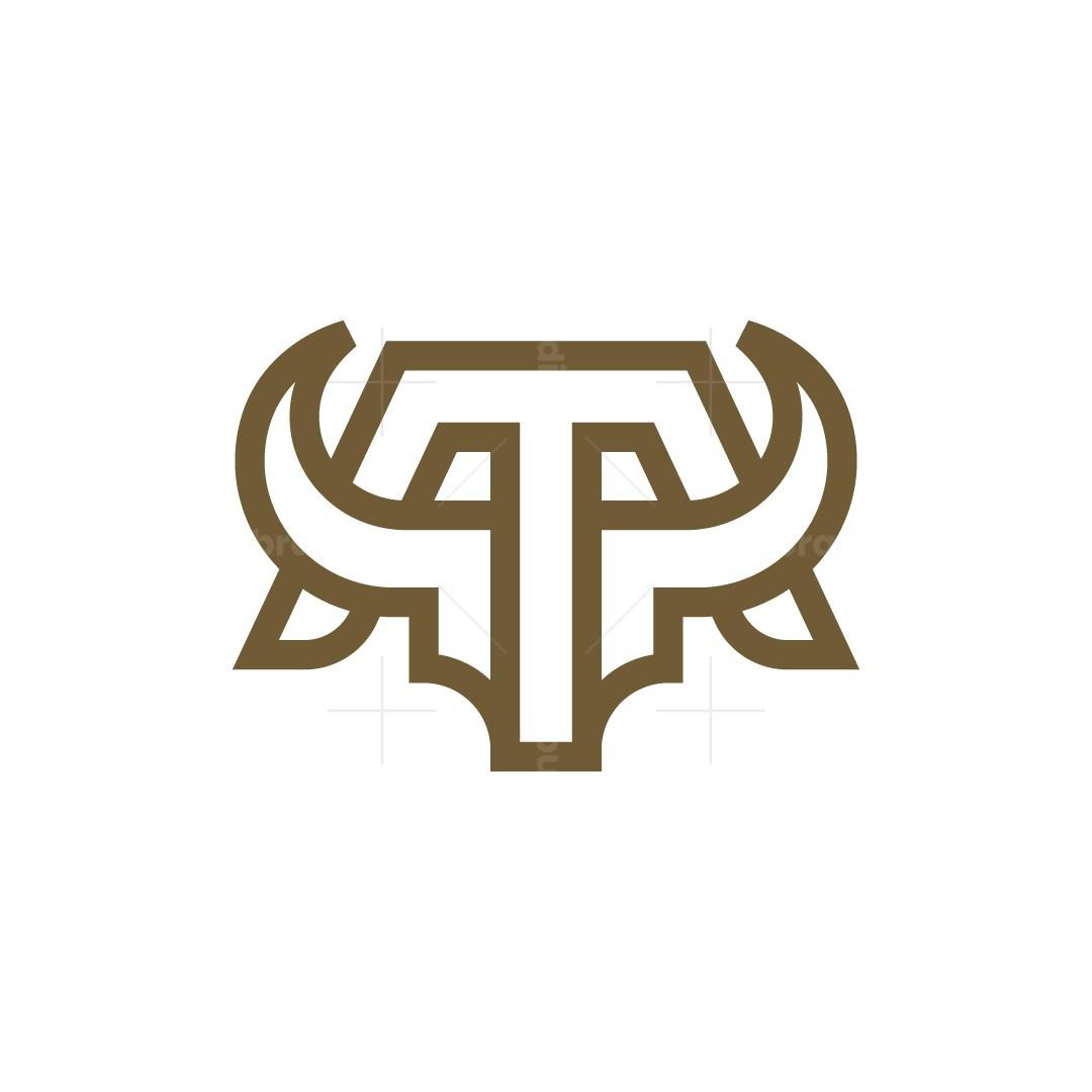 Letter T Bull Logo | Scalebranding