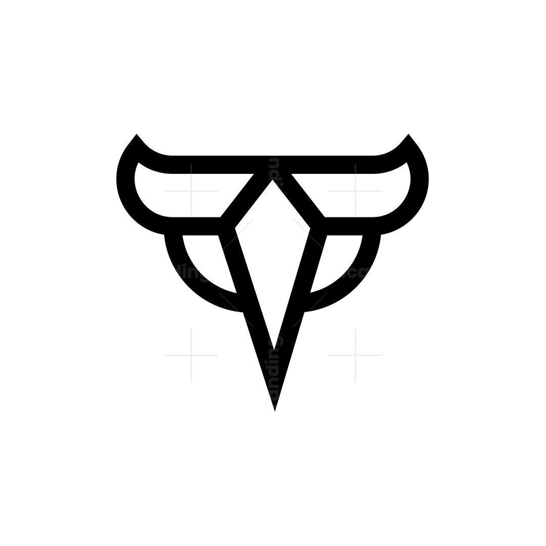 Letter T Bull Logo | Scalebranding
