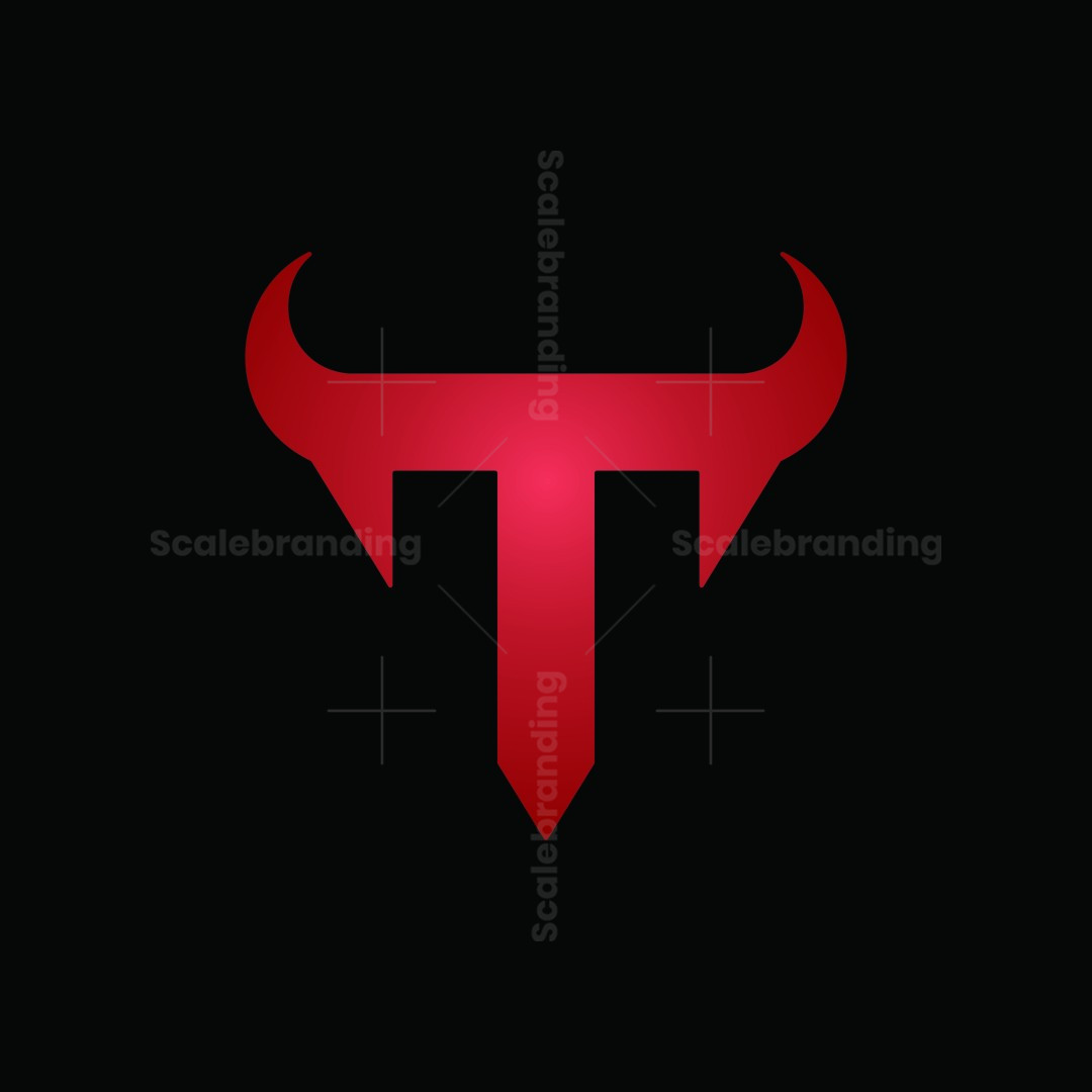 letter T bull logo | Scalebranding