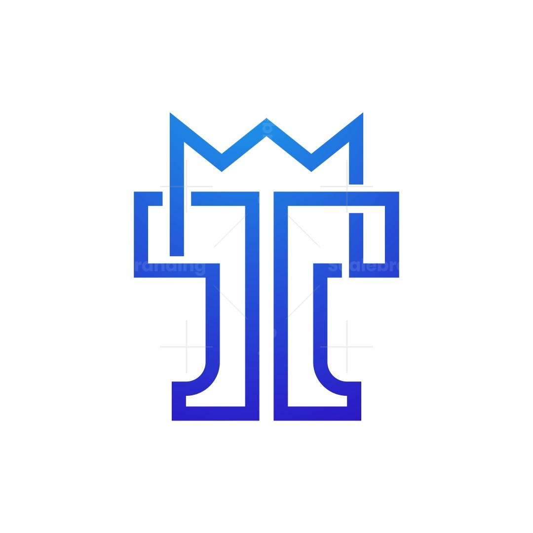 Letter T Crown Logo | Scalebranding