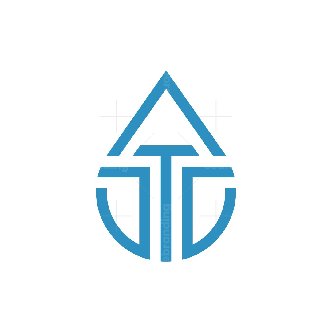Letter T Drop Logo | Scalebranding