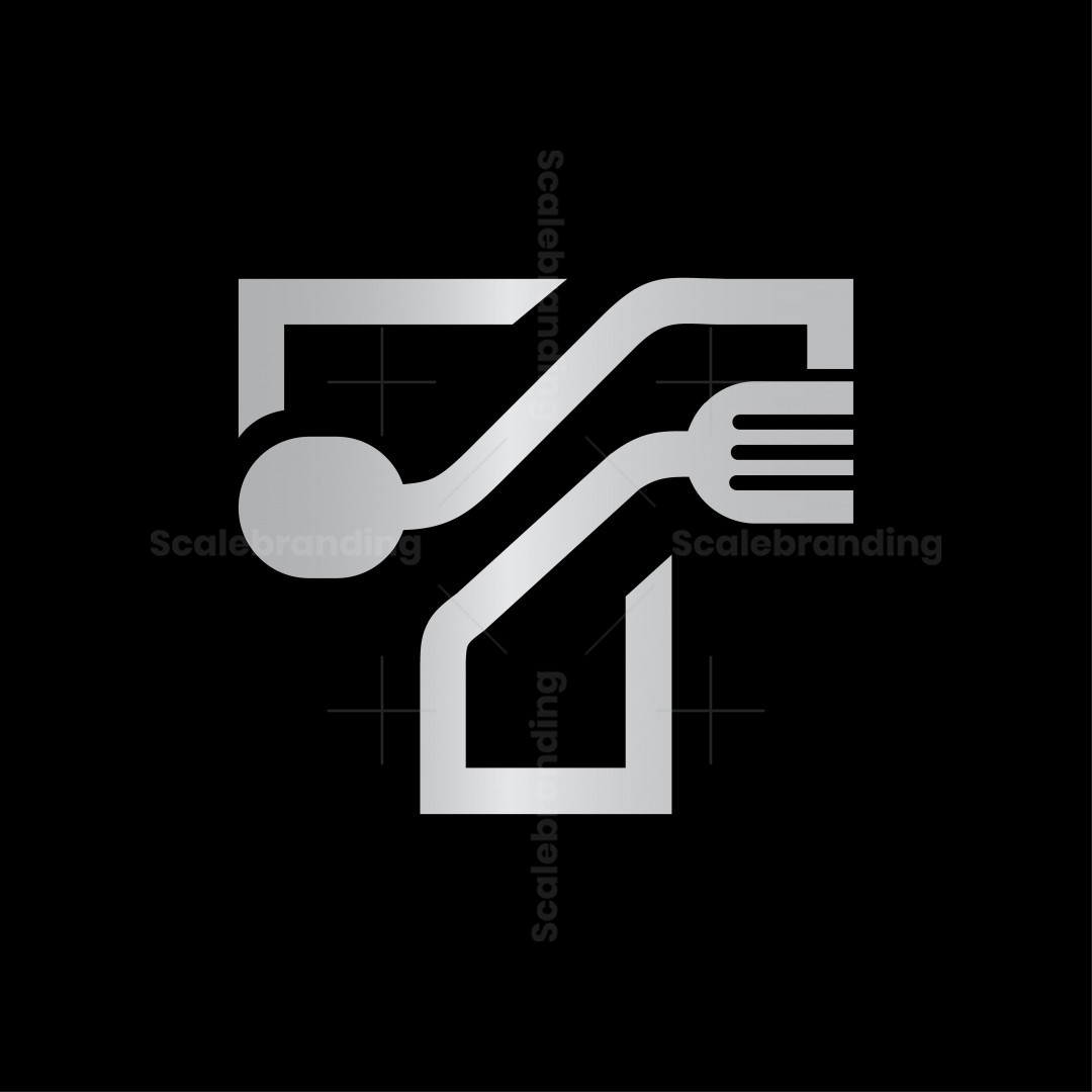Letter T Food Logo | Scalebranding