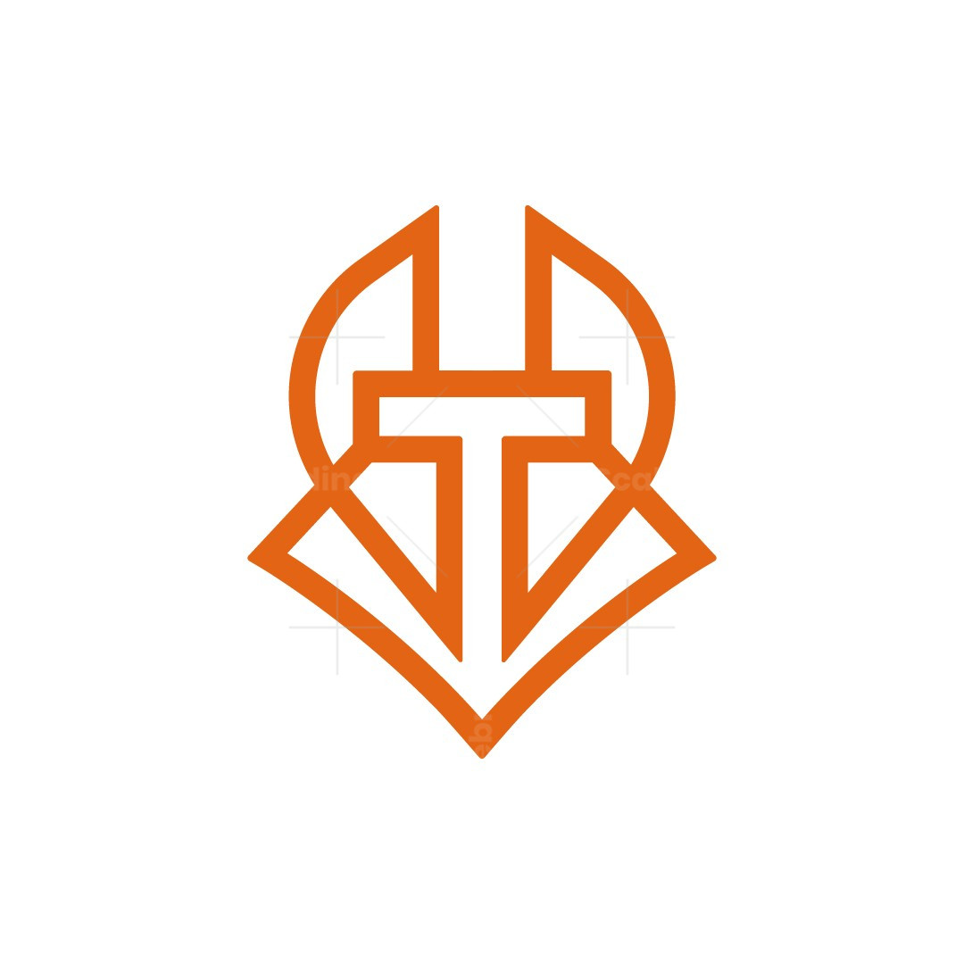 Letter T Fox Head Logo | Scalebranding