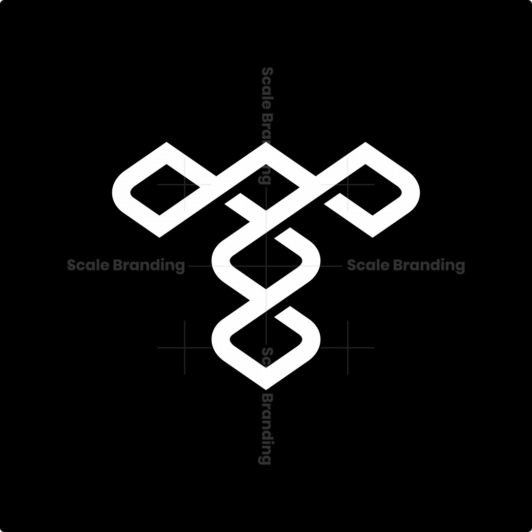 Letter T Loop Logo | Scalebranding