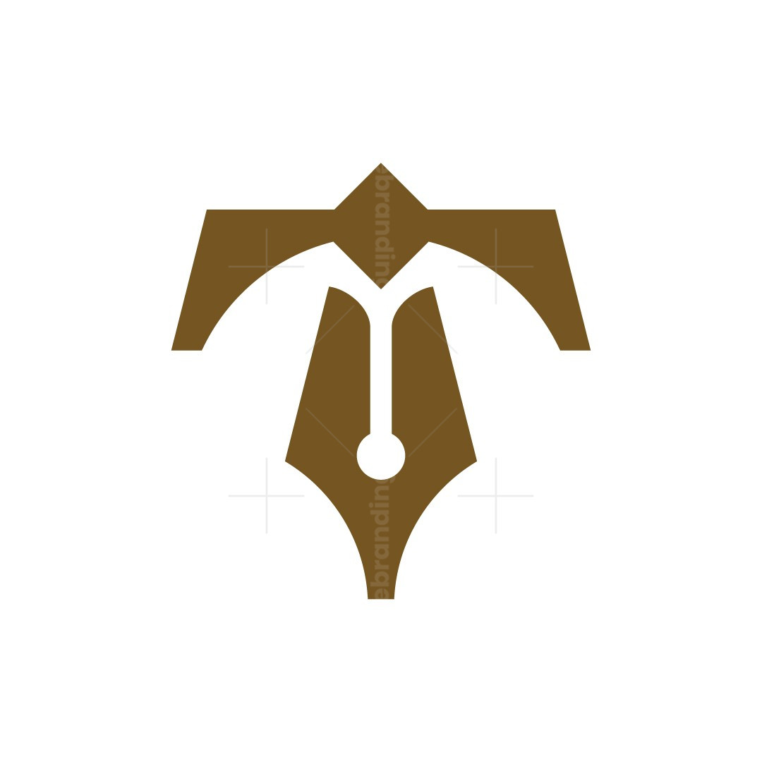 Letter T Pen Logo | Scalebranding