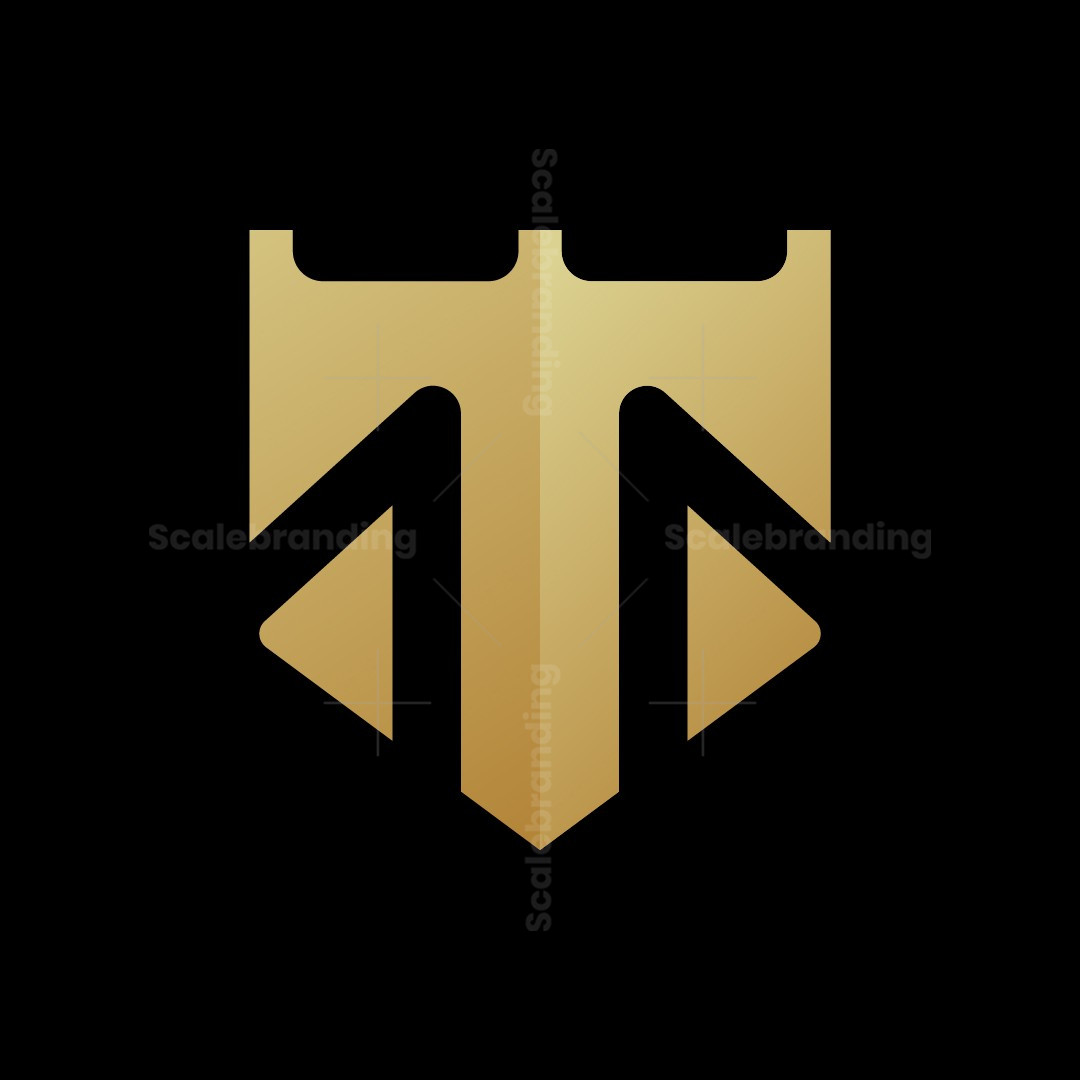 Letter T Shield Logo | Scalebranding