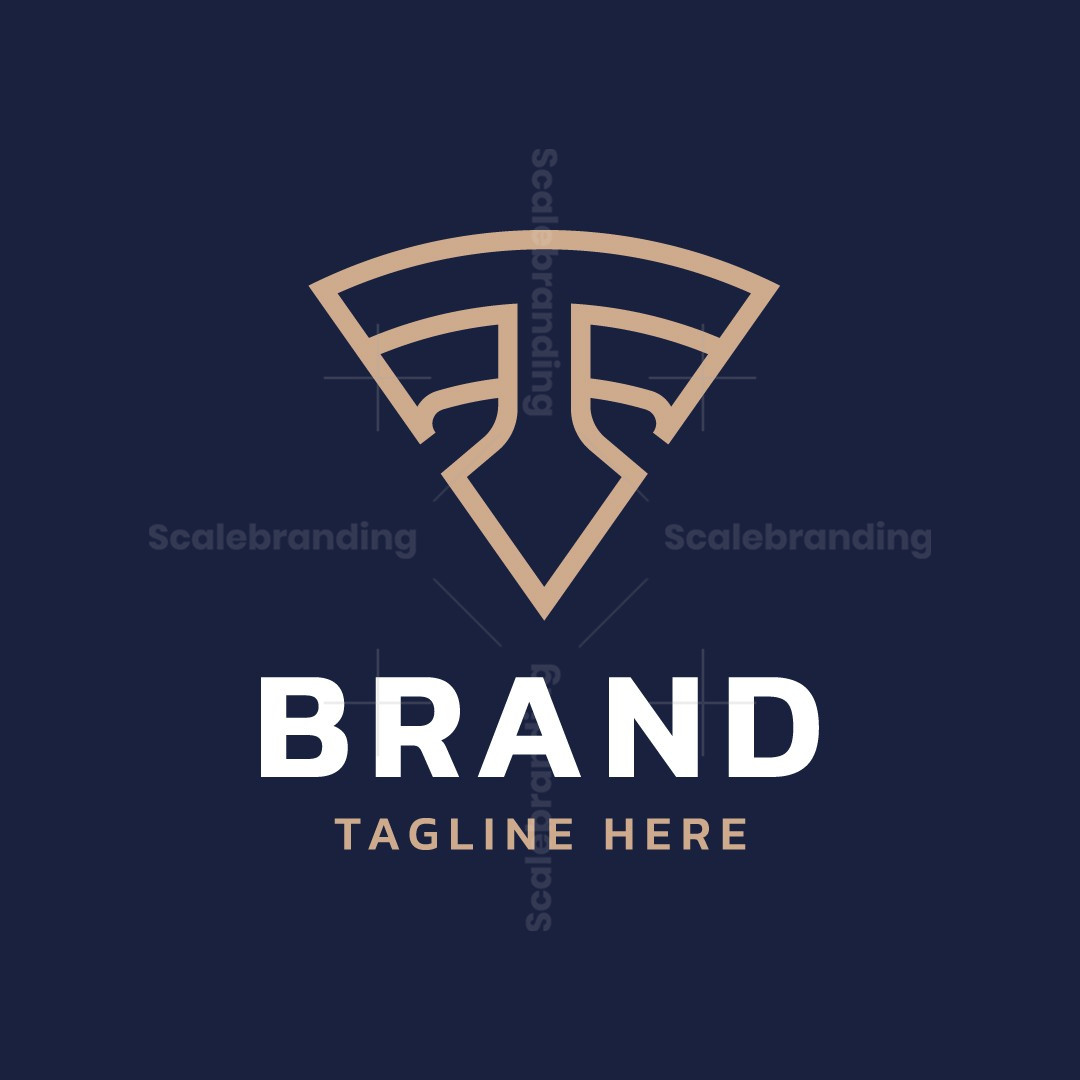 Letter T Spear Logo | Scalebranding