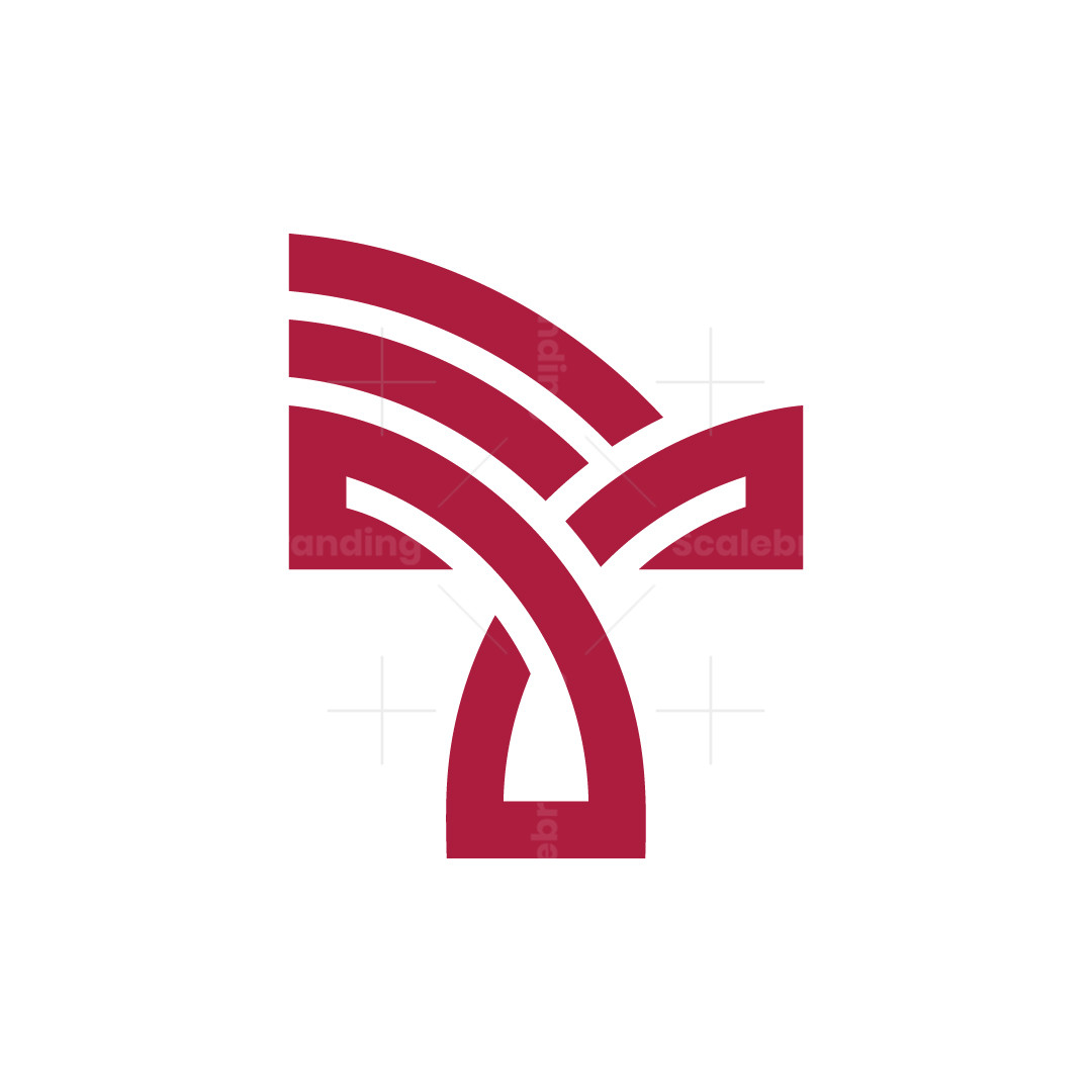 Letter T Telco Logo | Scalebranding