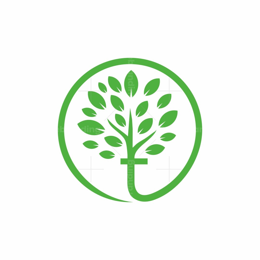 Letter T Tree Logo | Scalebranding