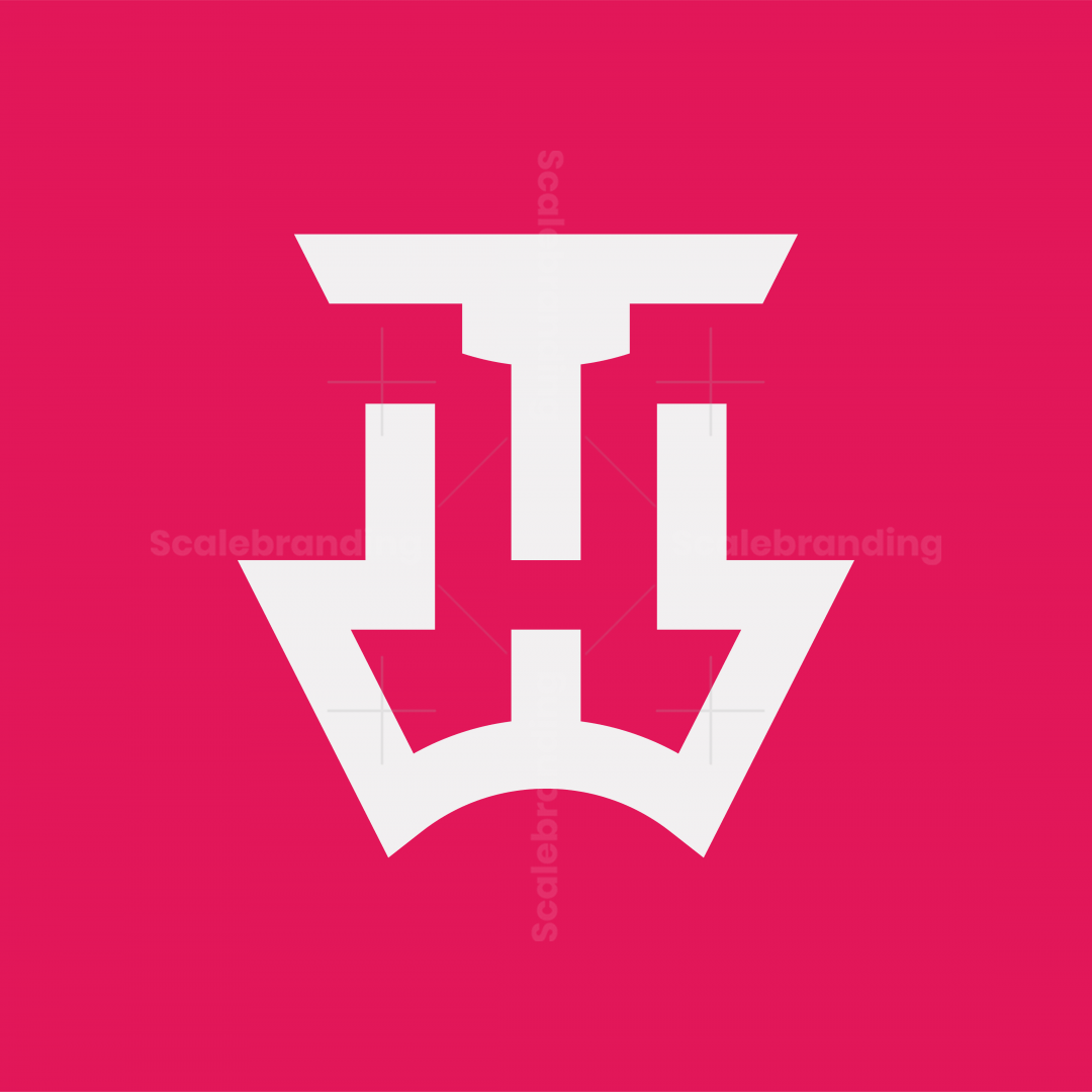 Letter THW or TW Monogram Logo | Scalebranding