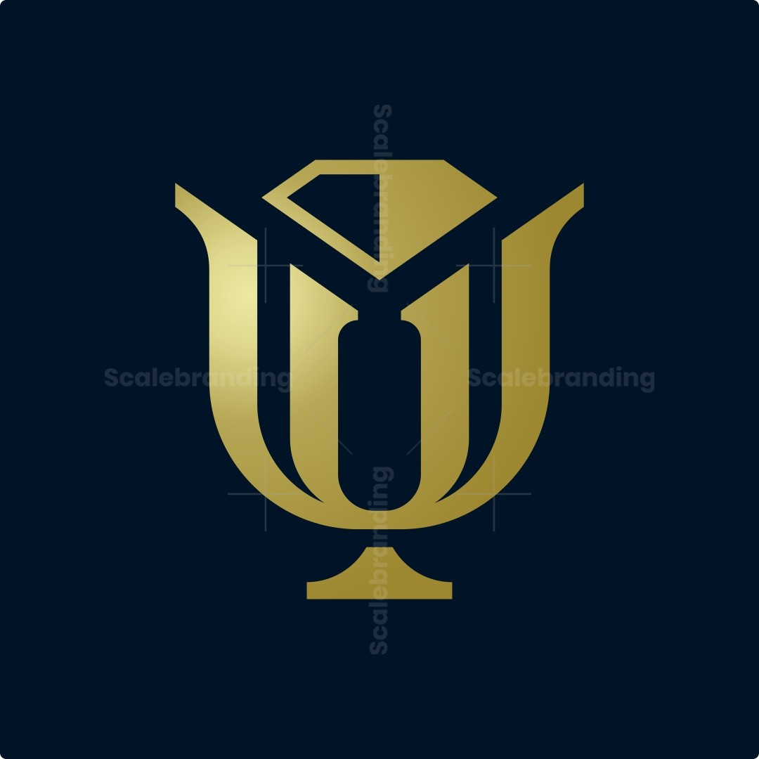 Letter U Diamond Logo | Scalebranding