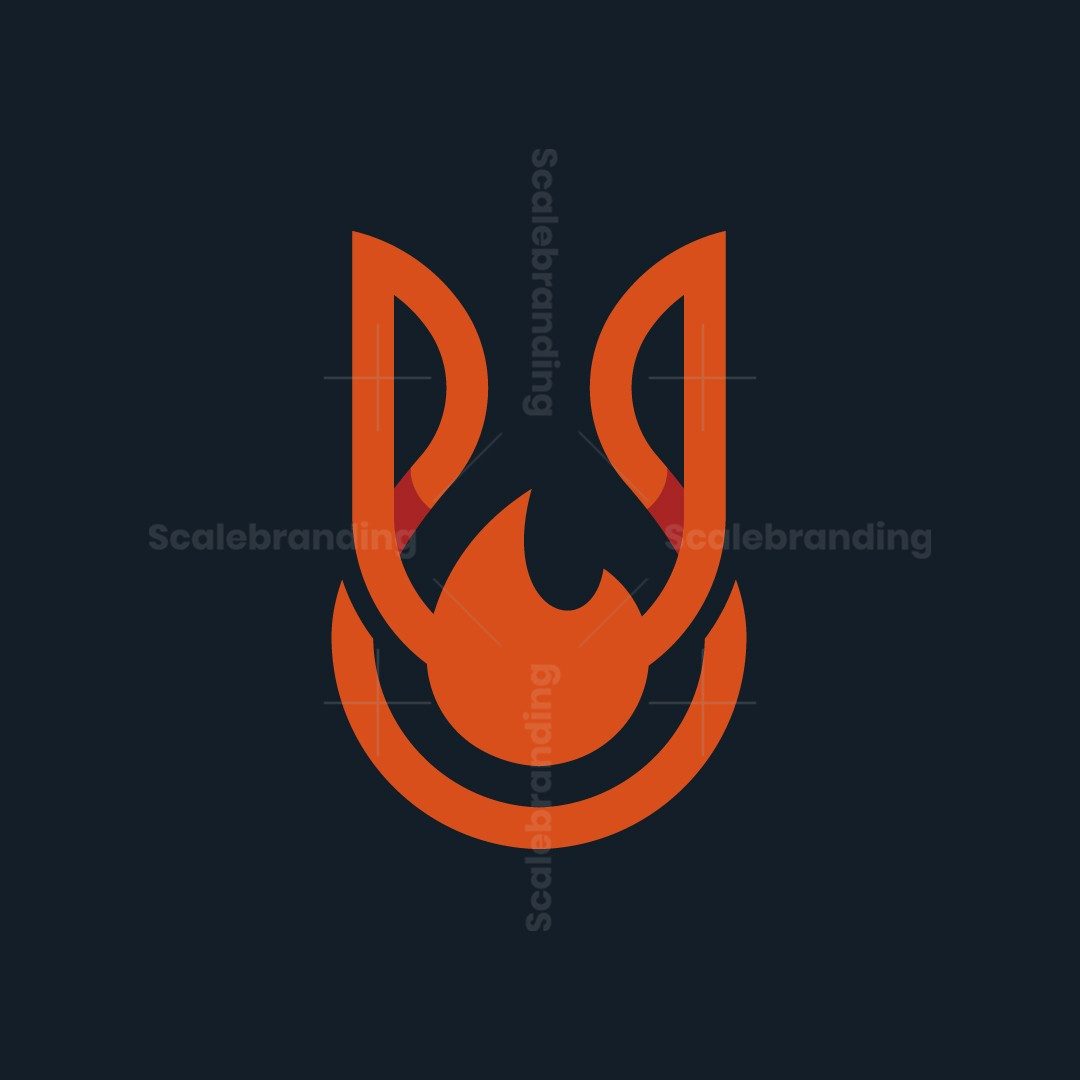 Letter U Fire Logo | Scalebranding