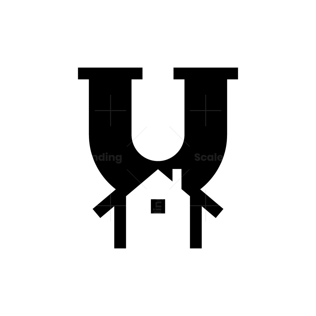 Letter U House Logo | Scalebranding