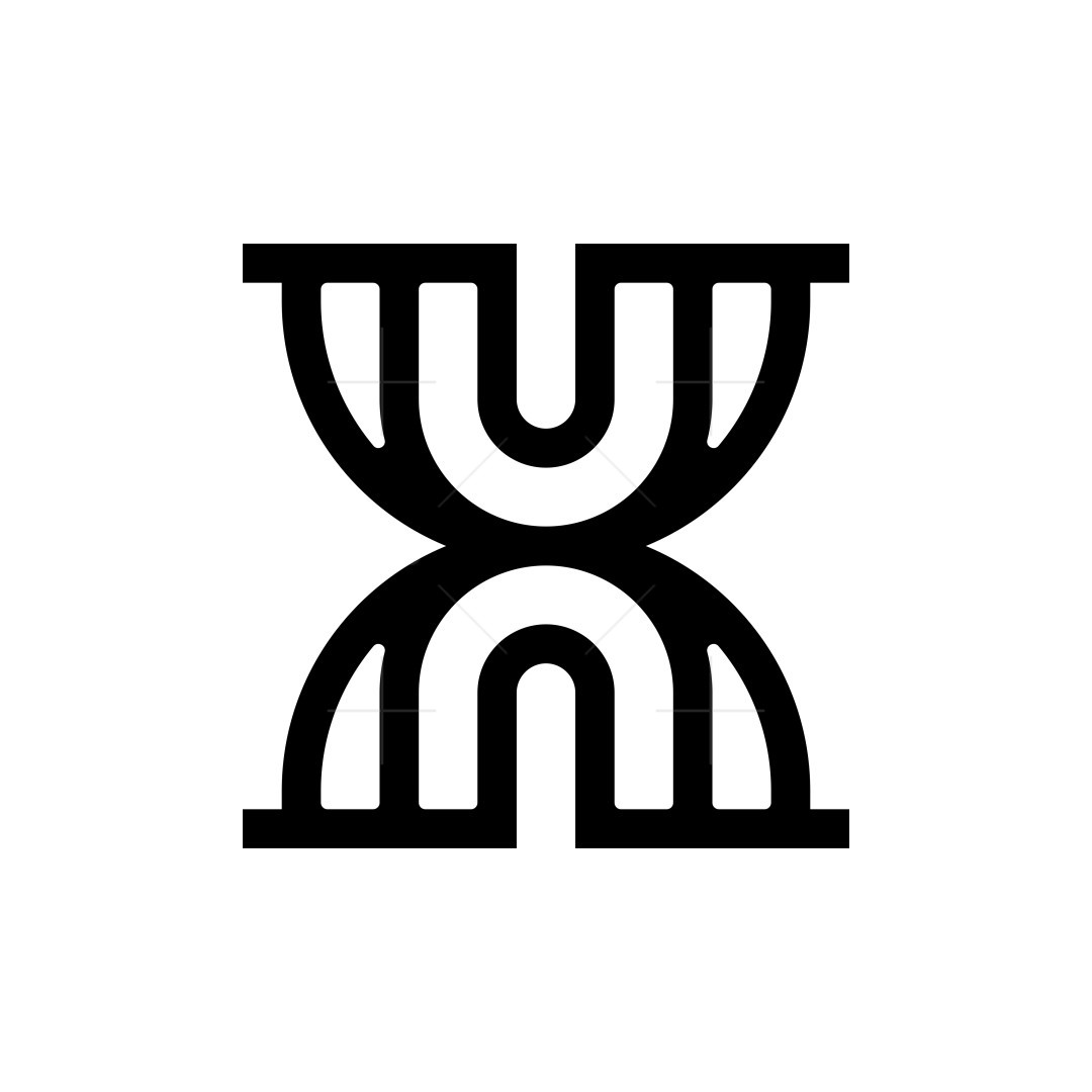 Letter Un X Logos | Scalebranding