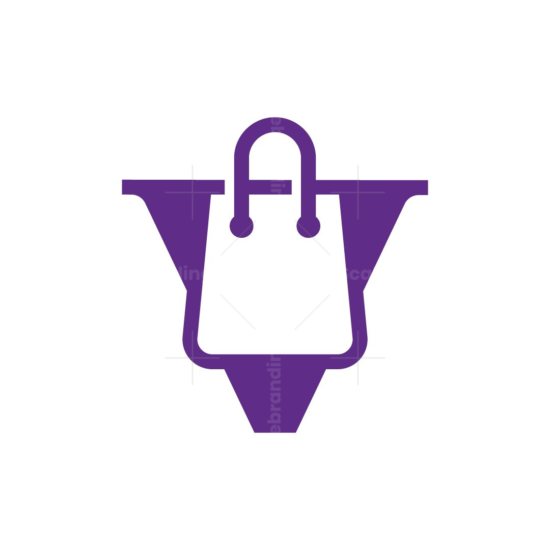 Letter V Bag Logo | Scalebranding