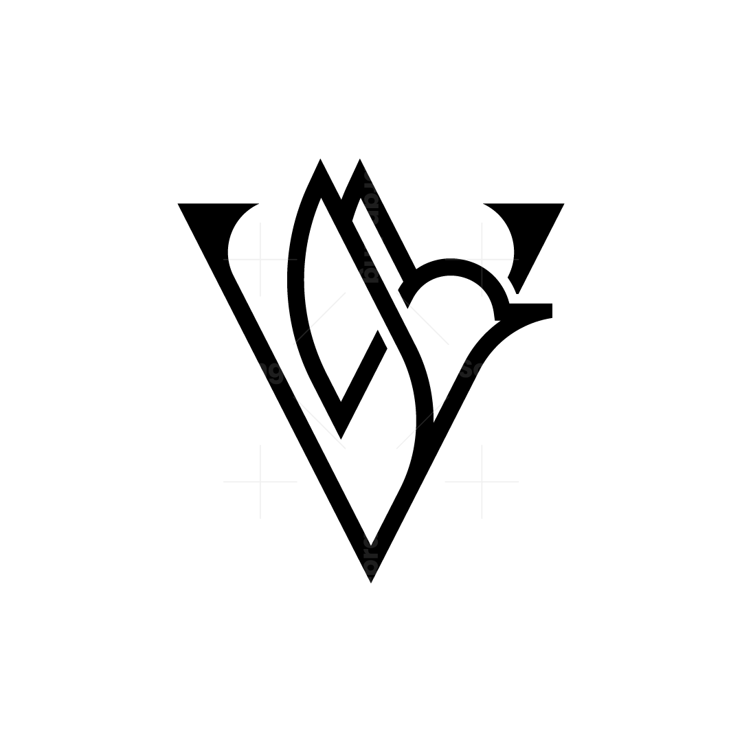 Letter V Bird Logo With A Modern Look | Scalebranding