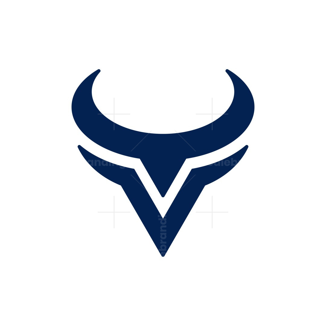 Letter V Bull chat Logo | Scalebranding