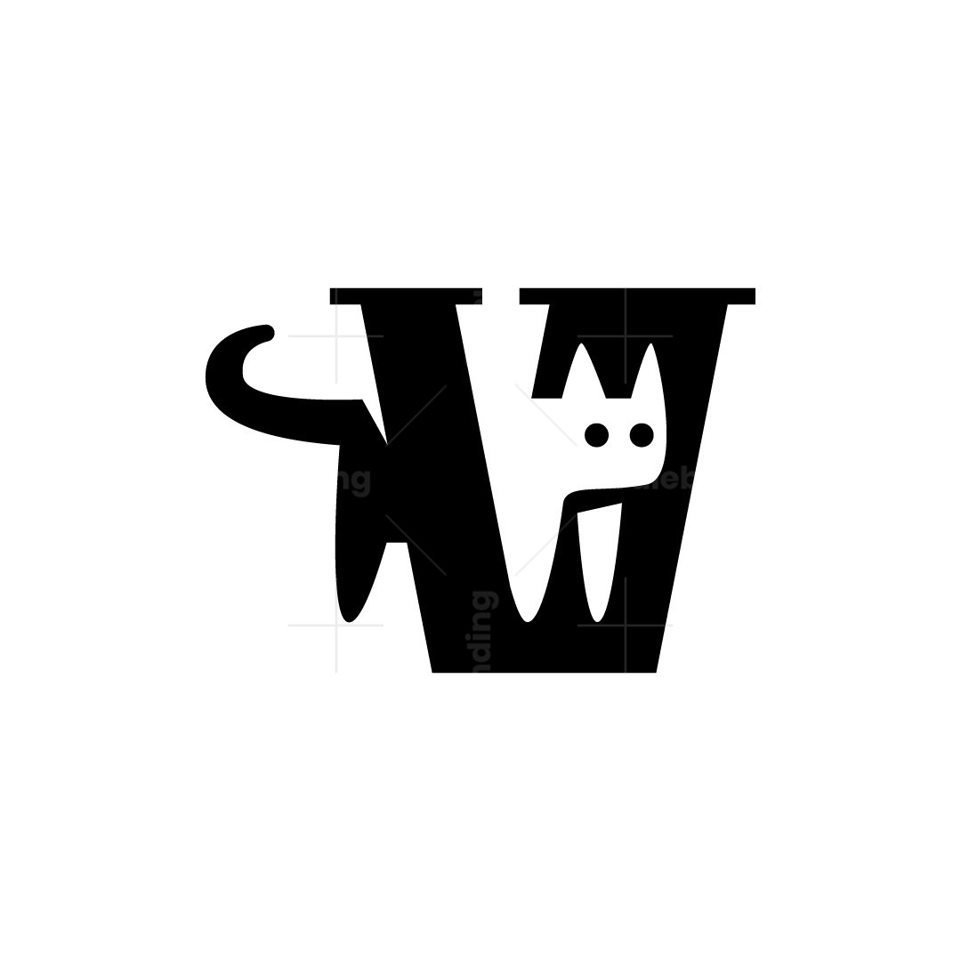 Letter V Cat Logo | Scalebranding