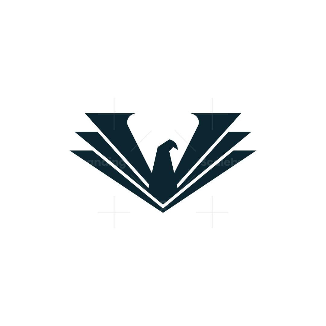 Letter V Eagle Logo | Scalebranding