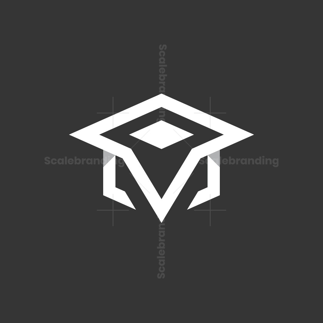 Letter V Education Logo | Scalebranding