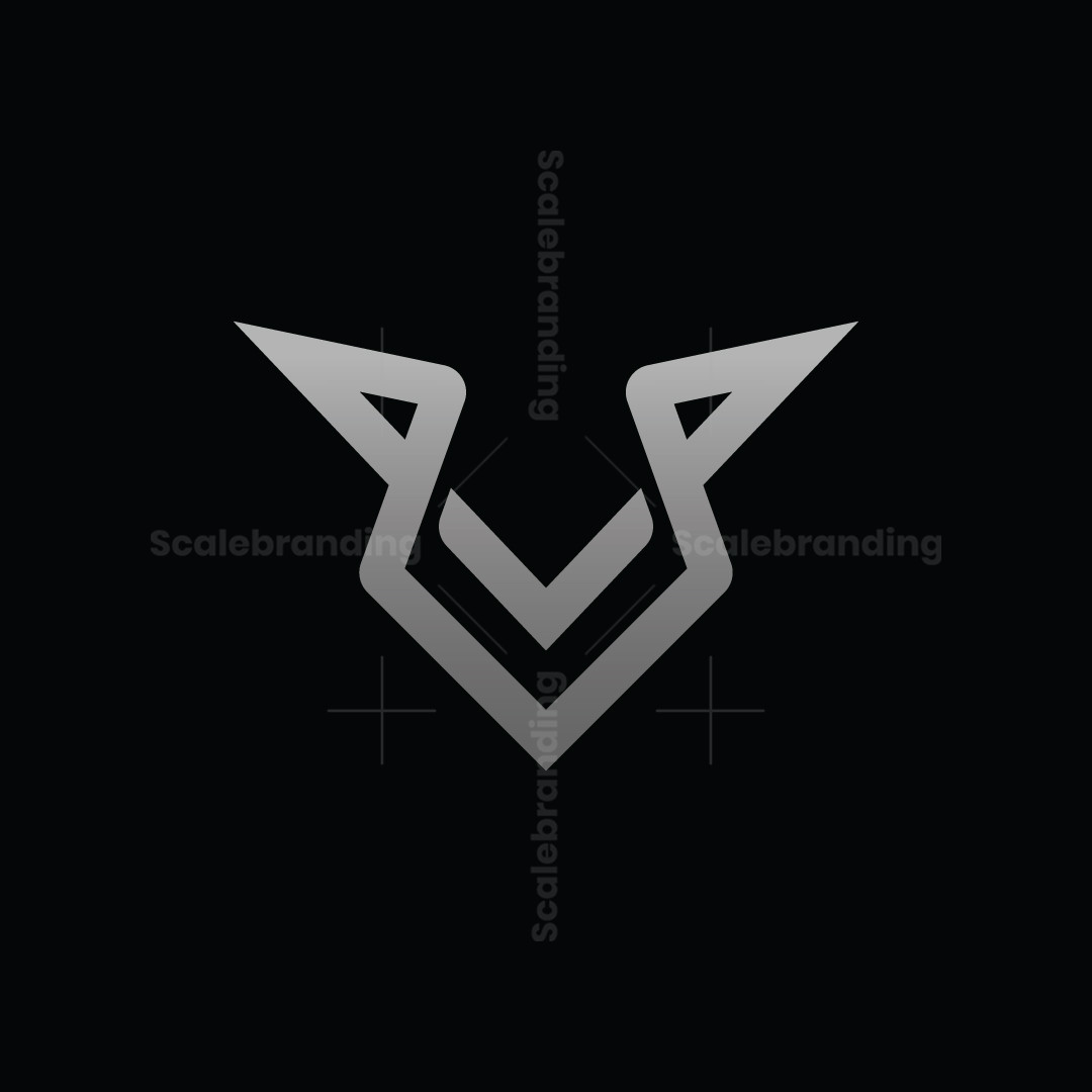 Letter V Fox Logo | Scalebranding