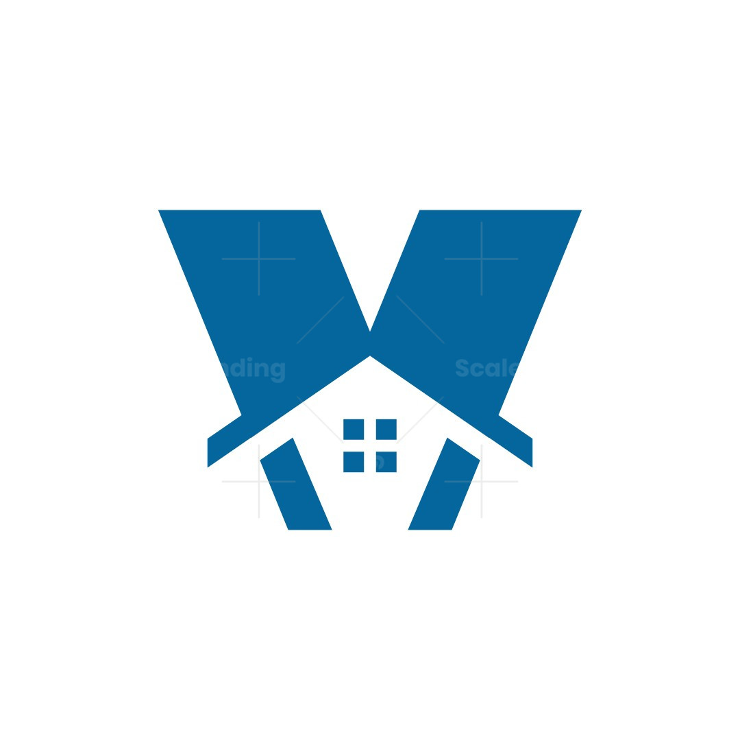 Letter V House Logo | Scalebranding