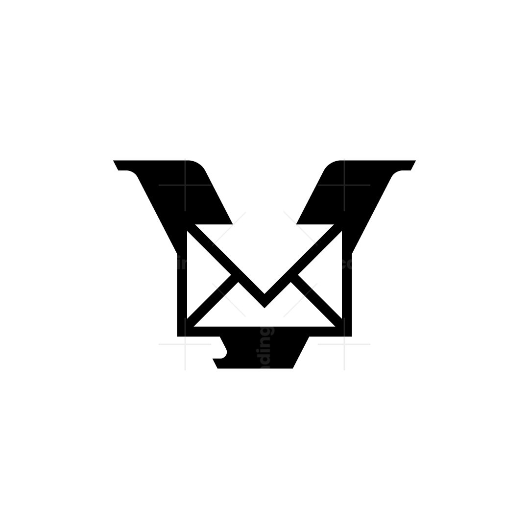 Letter V Mail Logo | Scalebranding