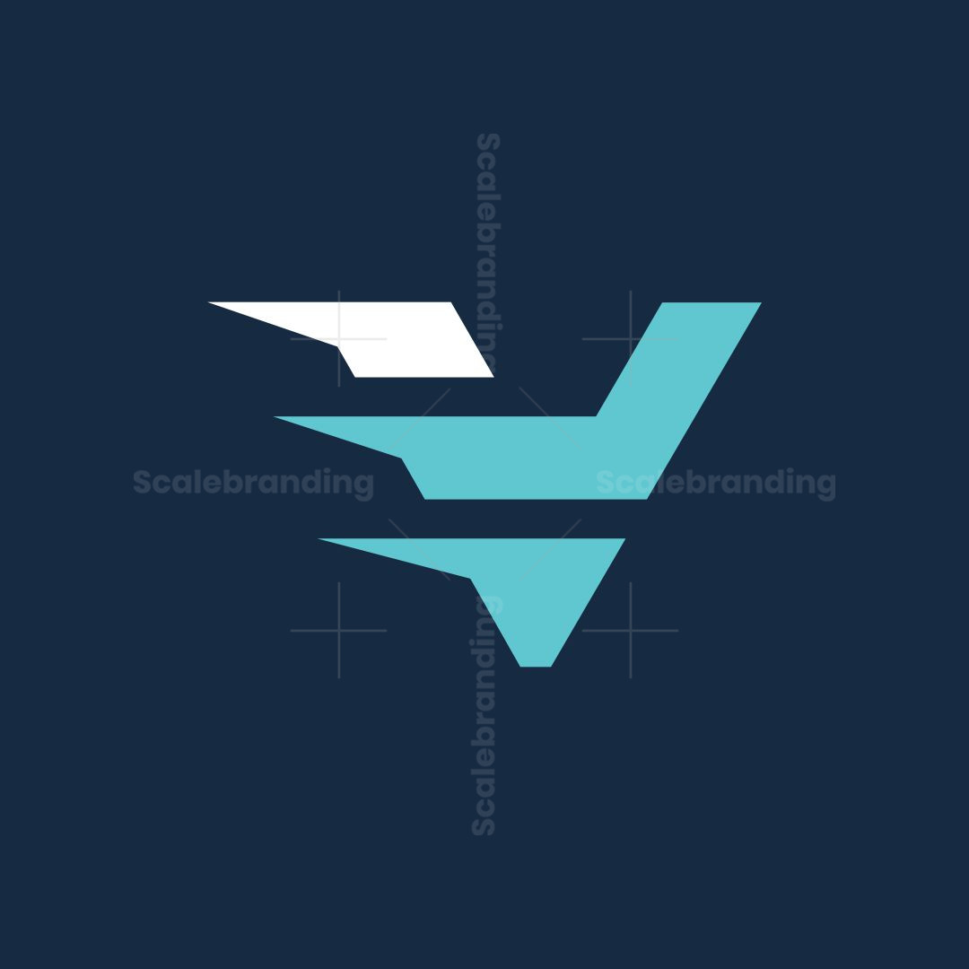 Letter V Speed Logo | Scalebranding