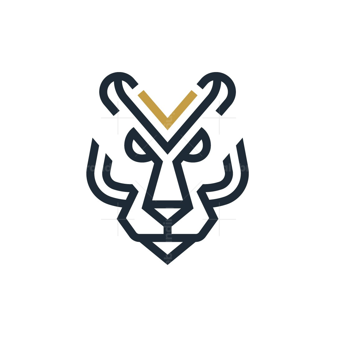 Letter V Tiger Logo | Scalebranding