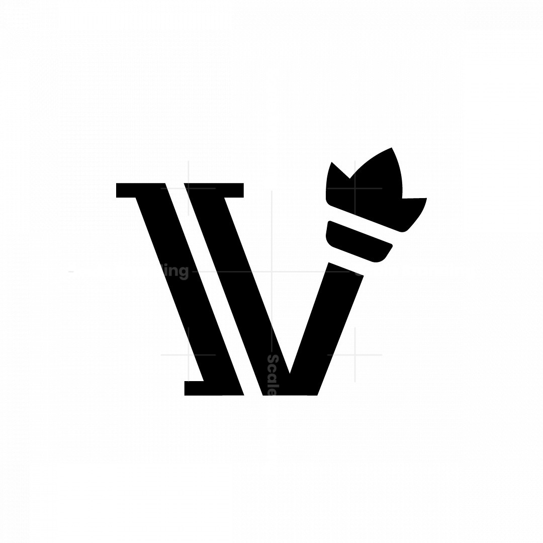 Letter V Torch Logo | Scalebranding