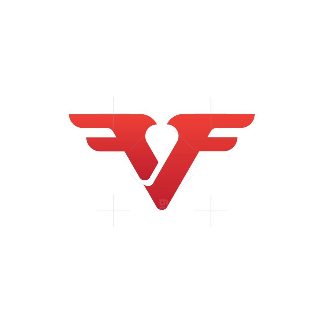Letter VF Eagle Logo | Scalebranding
