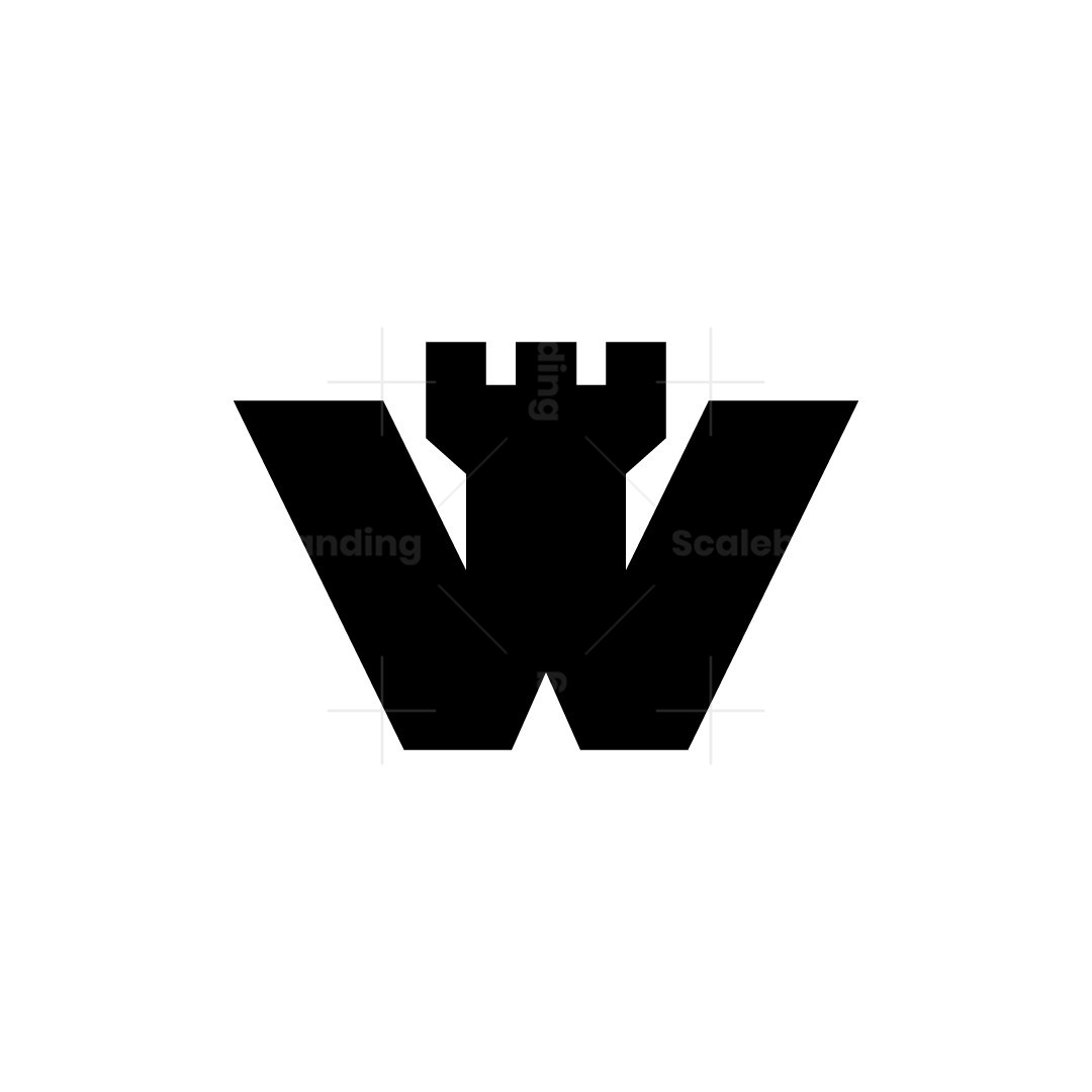 Letter W Fort Logo | Scalebranding