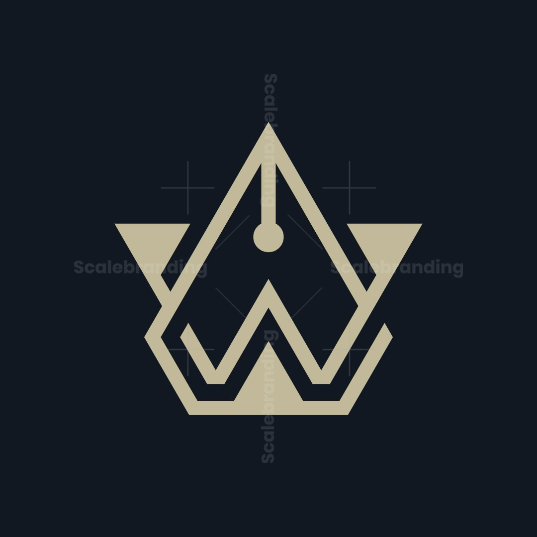 Letter W Pen Logo | Scalebranding