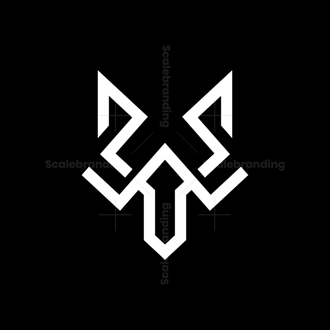 Letter W Wolf Logo | Scalebranding