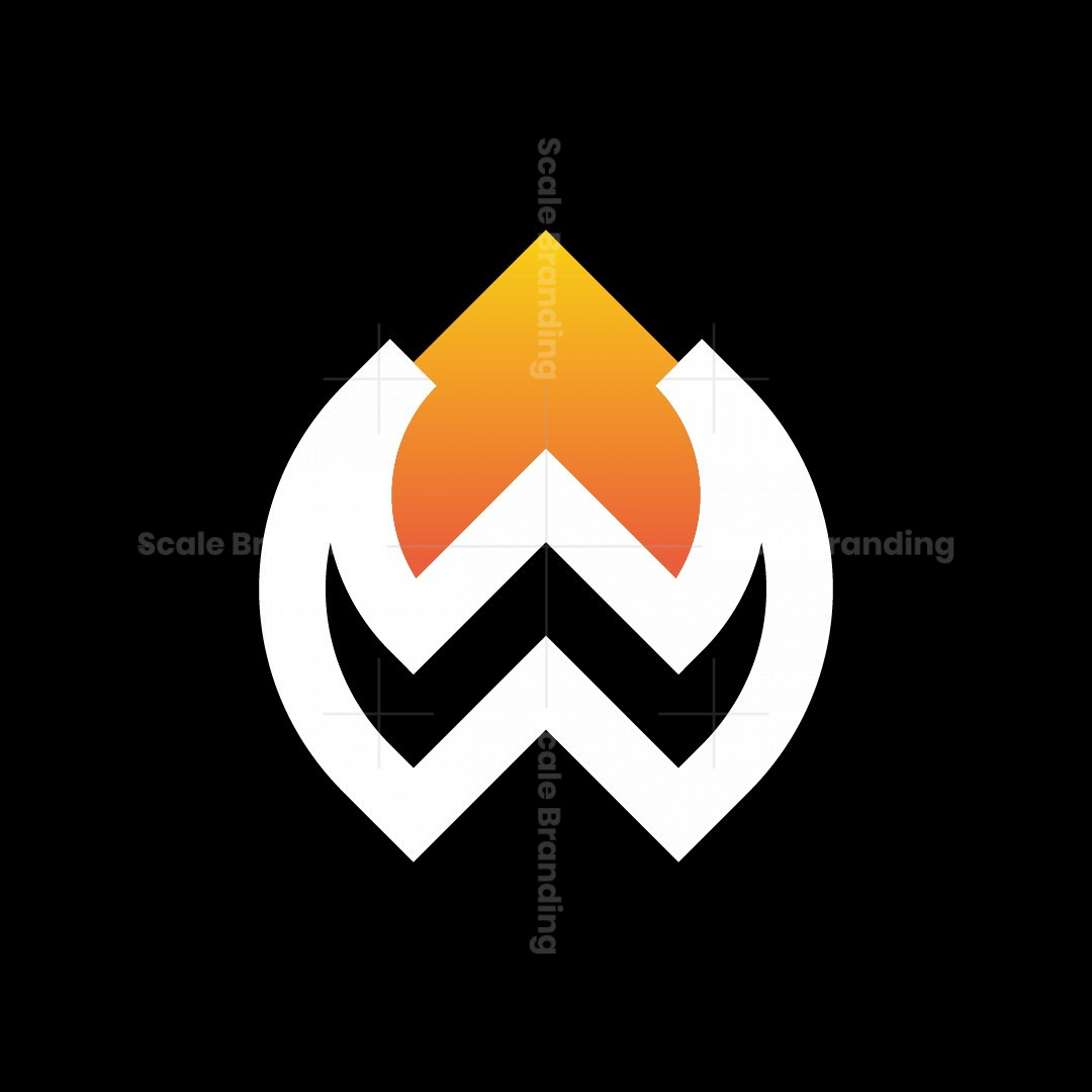 Letter WW Fire Logo | Scalebranding