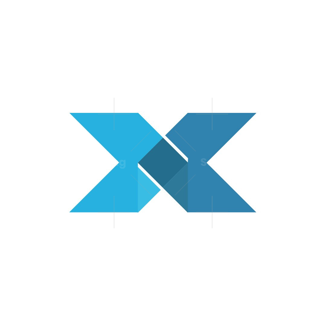 Letter X Arrows Logo | Scalebranding