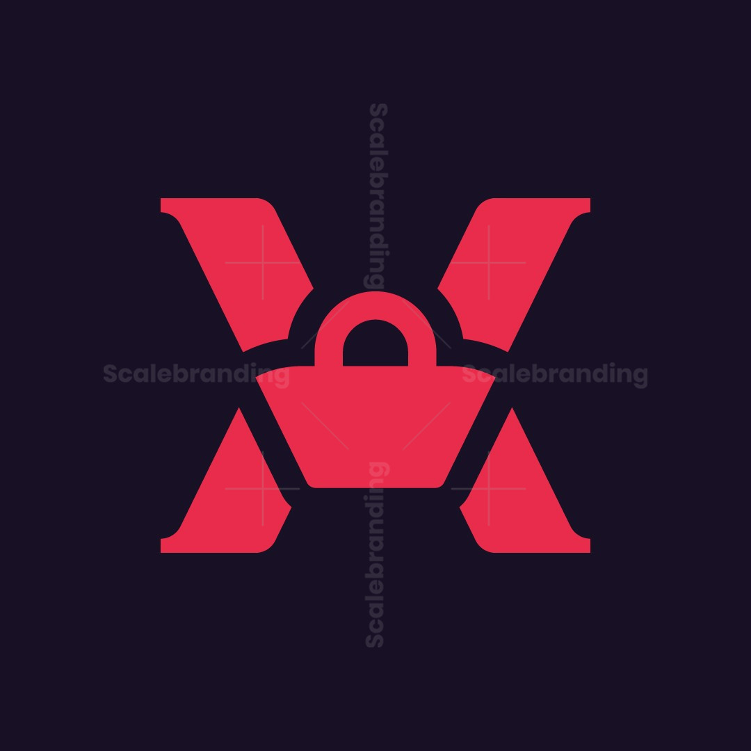 Letter X Bag Logo | Scalebranding