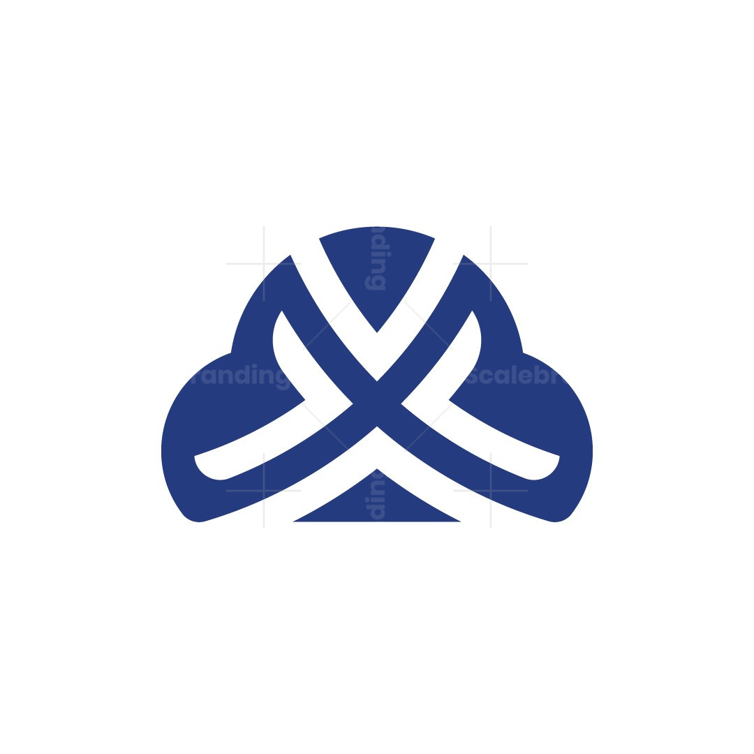 Letter X Cloud Logo | Scalebranding
