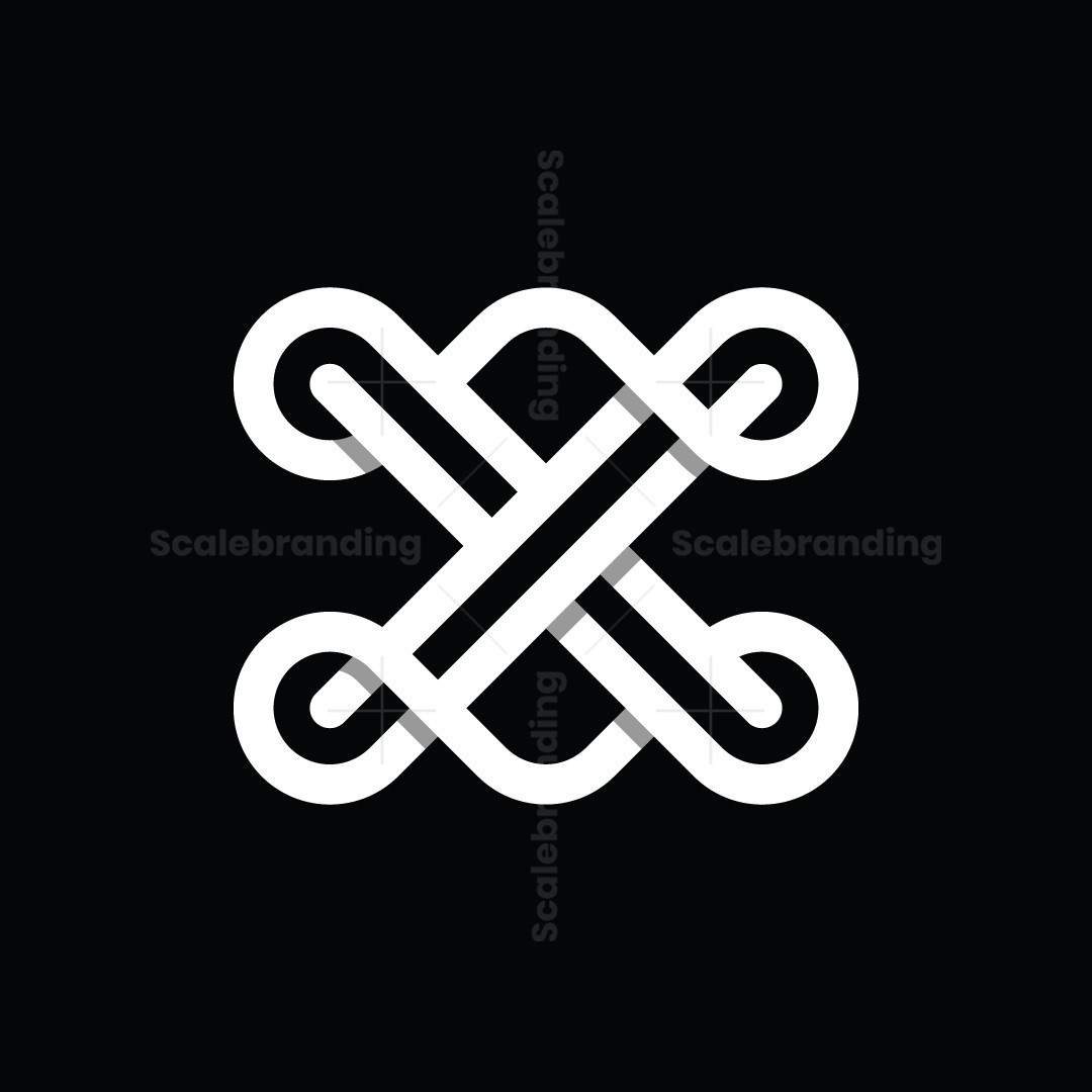 Letter X Loop Logo | Scalebranding