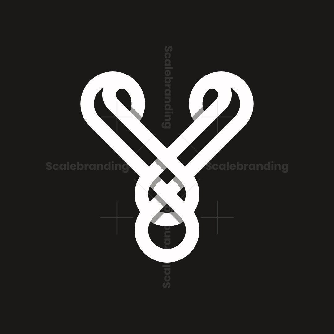 Letter Y Knot Logo | Scalebranding